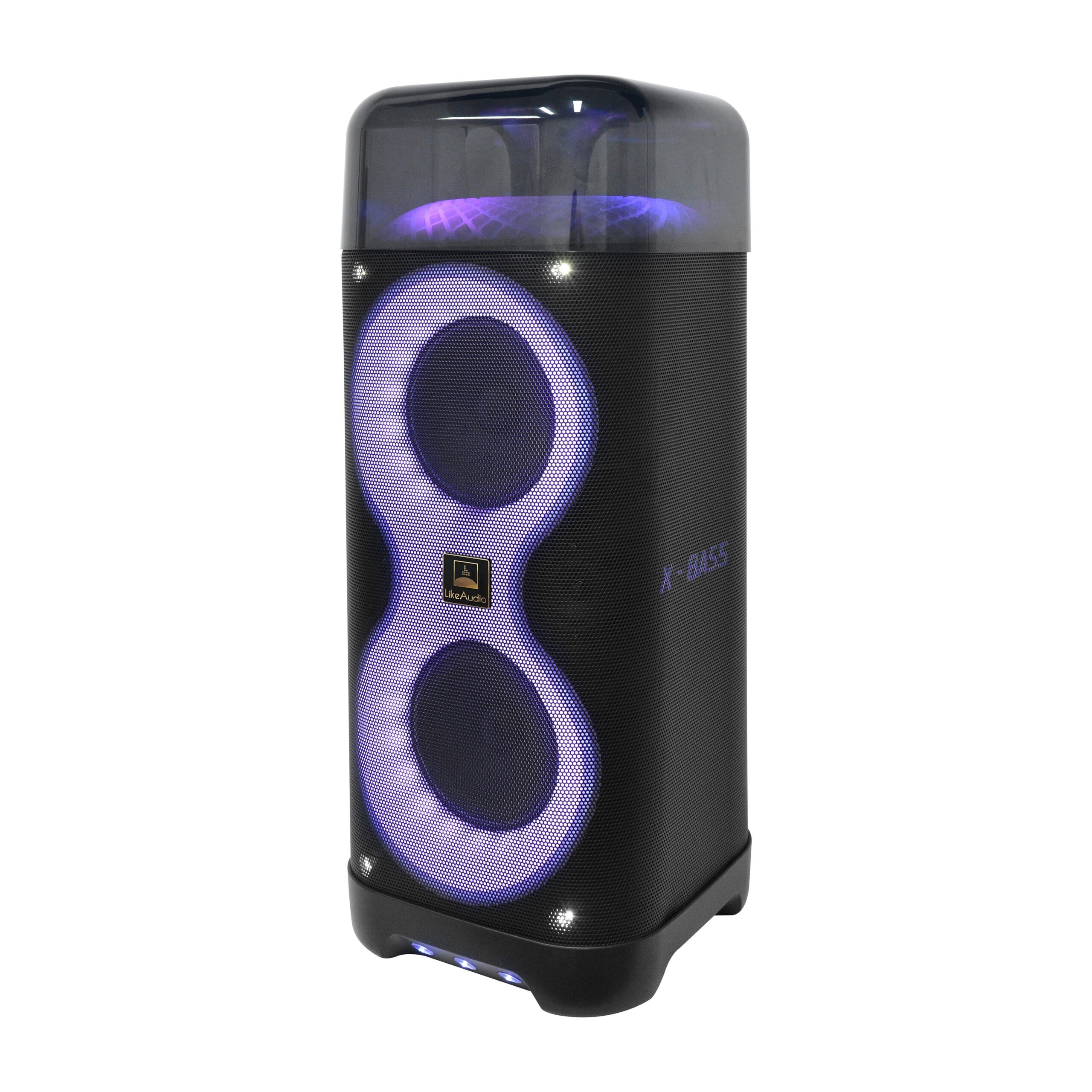 LK-665 Dual 6.5″ Bluetooth Party Speaker - Like Audio