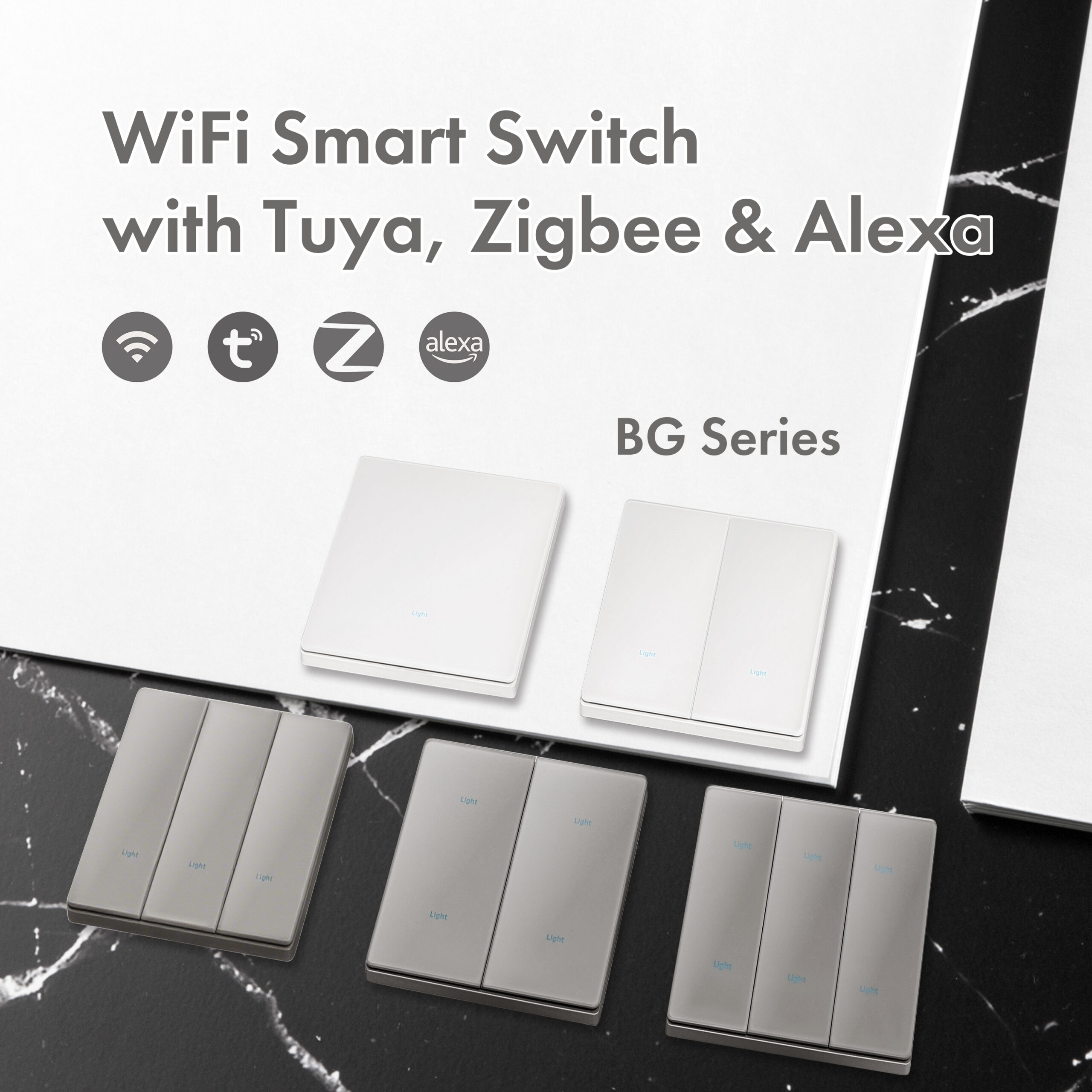 WiFi Smart Switch with Tuya & Alexa - Like Audio